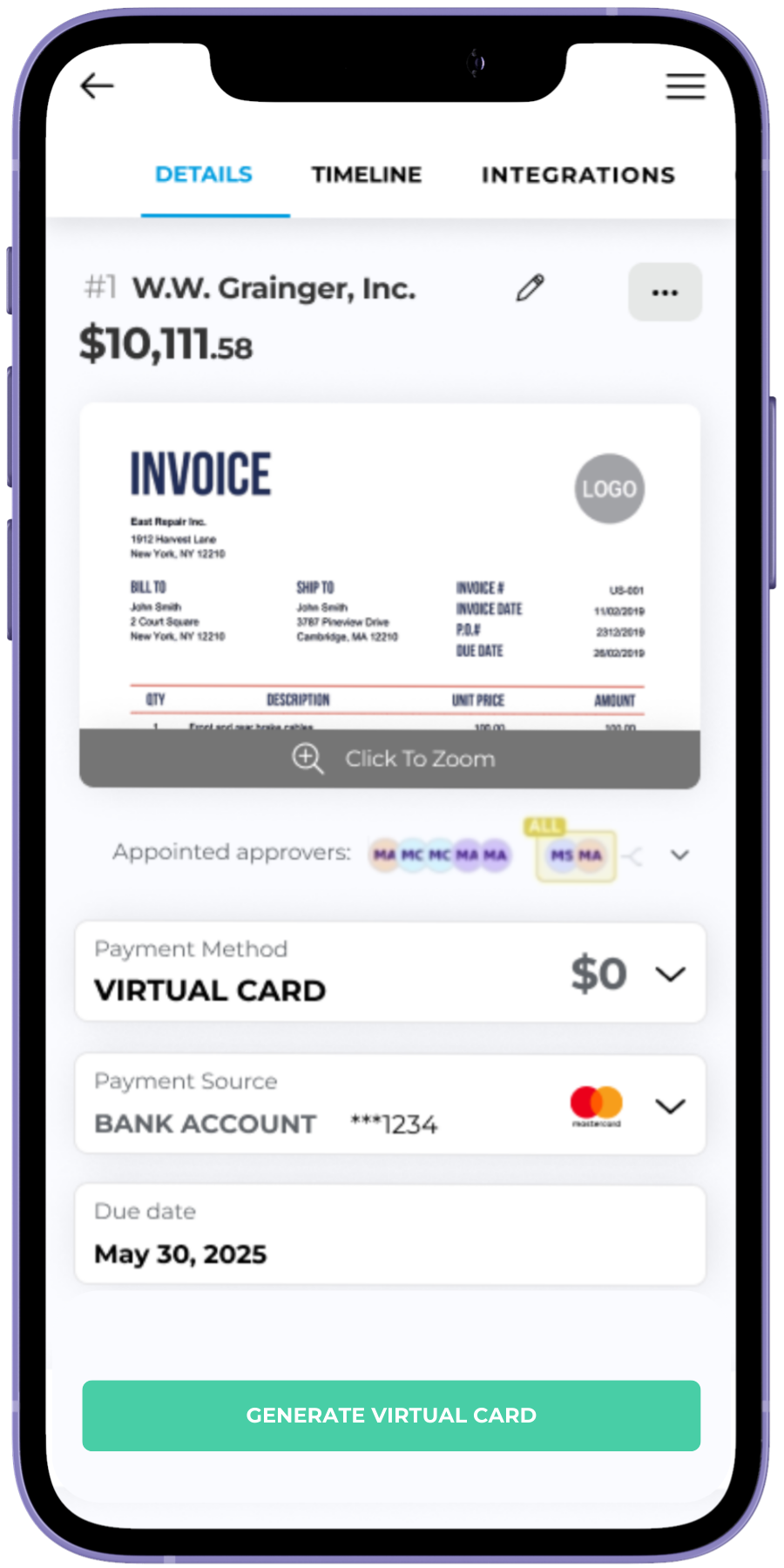 Corpay One: Virtual Cards for Businesses